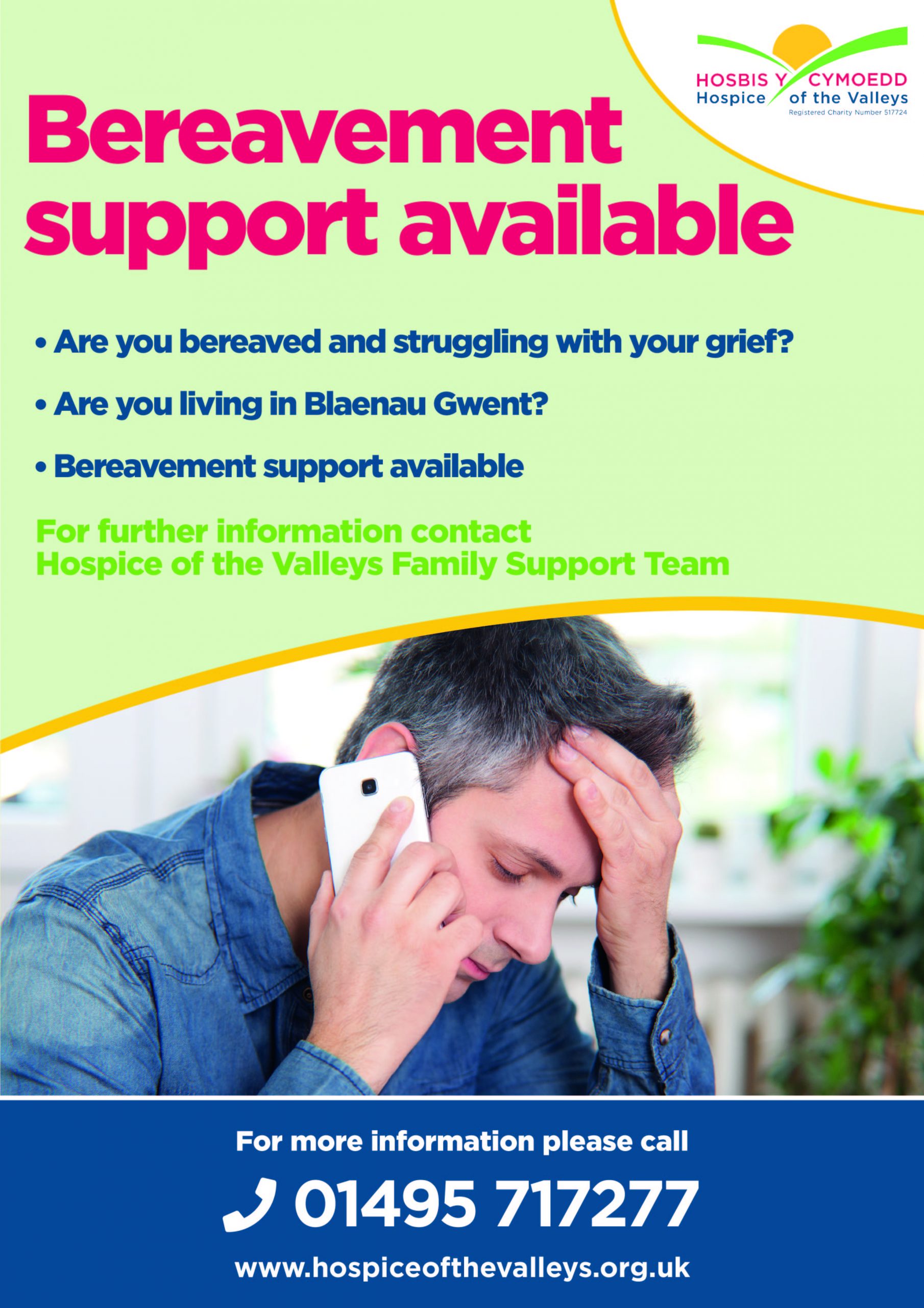 Hospice of the Valleys - Bereavement